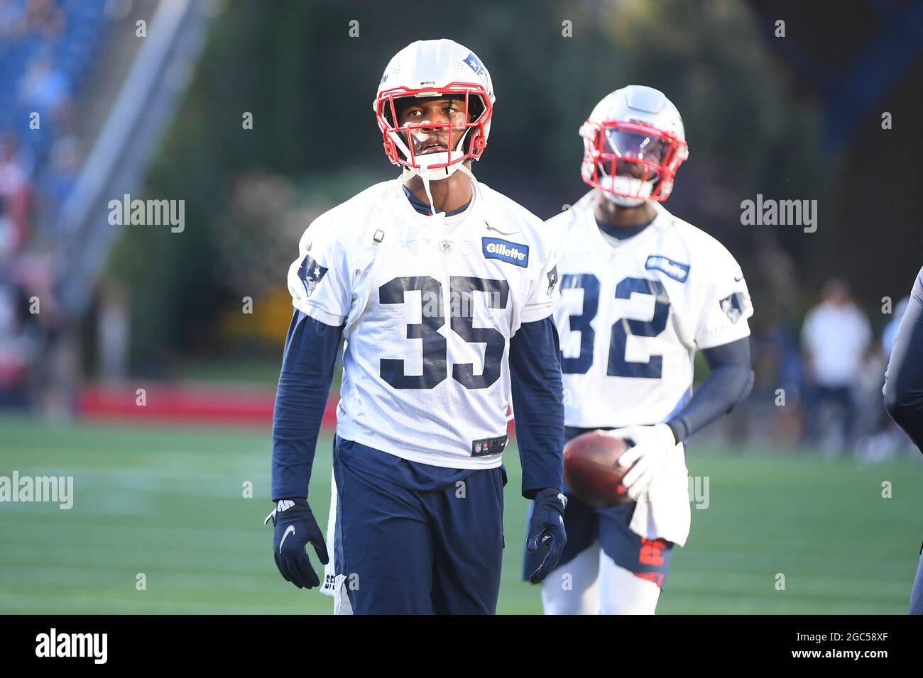 Friday, August 6, 2021: New England Patriots conerback Michael Jackson ...