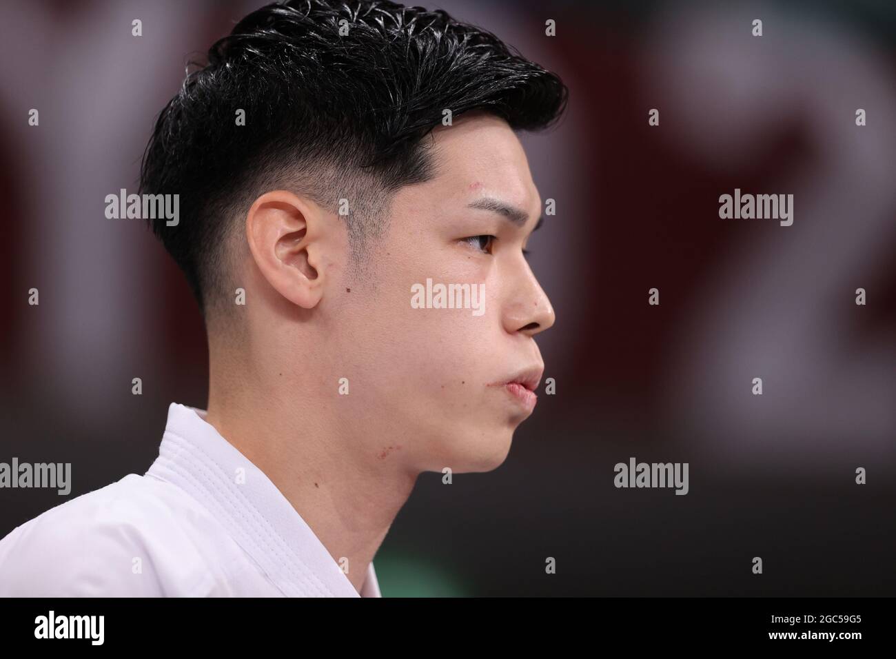 Tokyo, Japan. 06th Aug, 2021. Tokyo, Japan. 6th Aug, 2021. Ken Nishimura (JPN) Karate : Men's ...