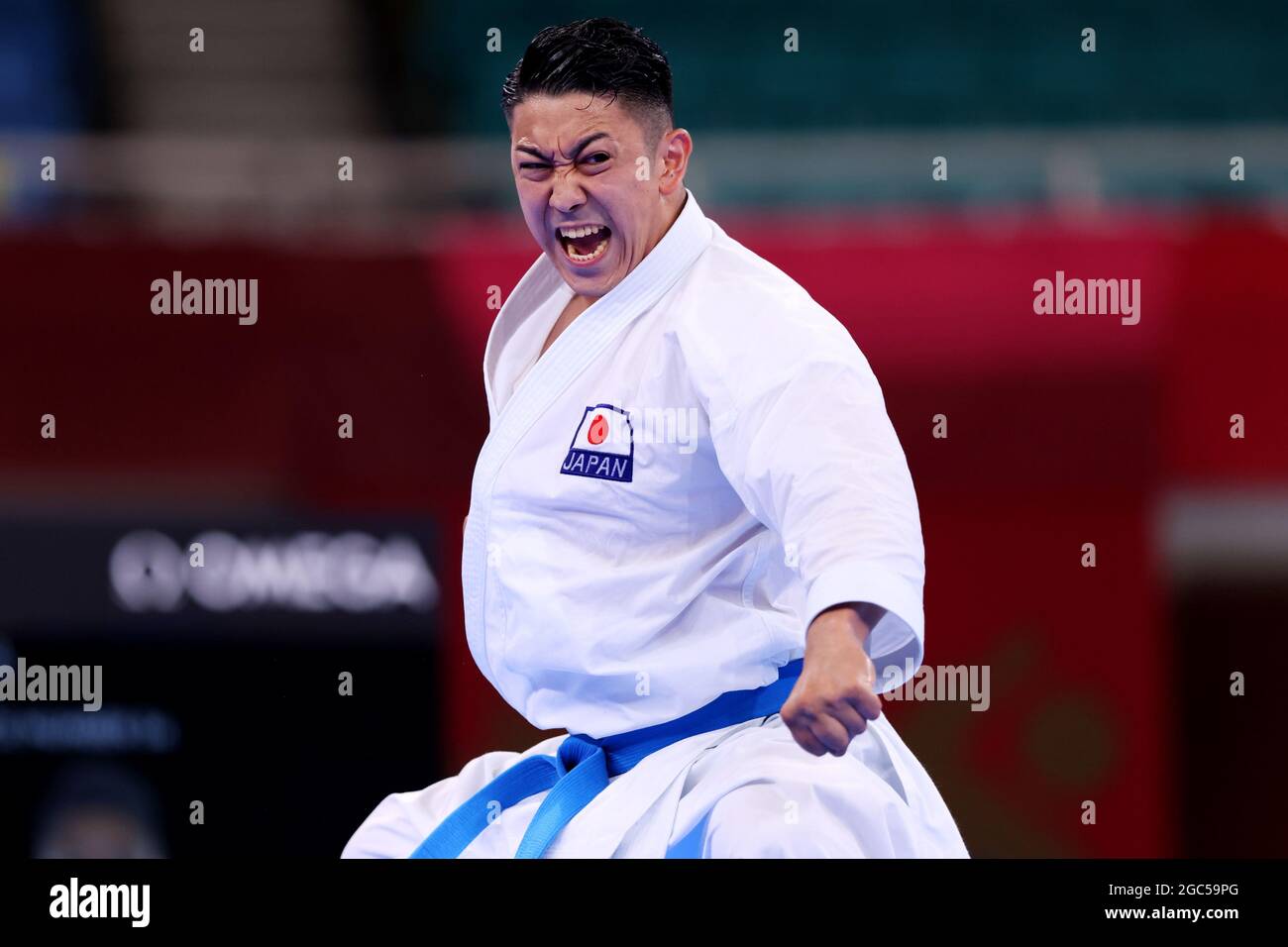 Tokyo, Japan. 6th Aug, 2021. Ryo Kiyuna (JPN) Karate : Men's Kata Final ...