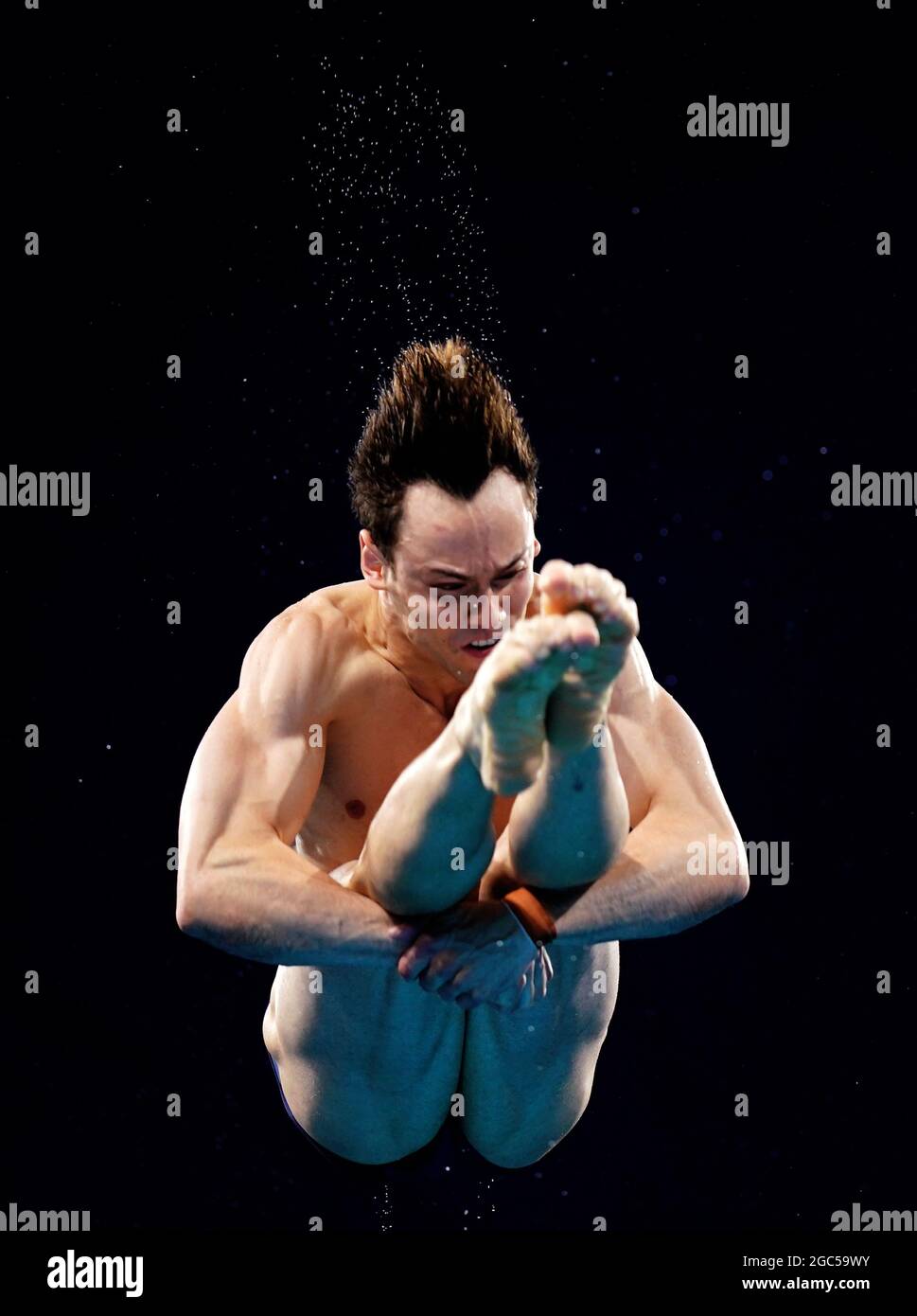 Great Britain's Tom Daley during the Men's 10m Platform Semifinal at ...