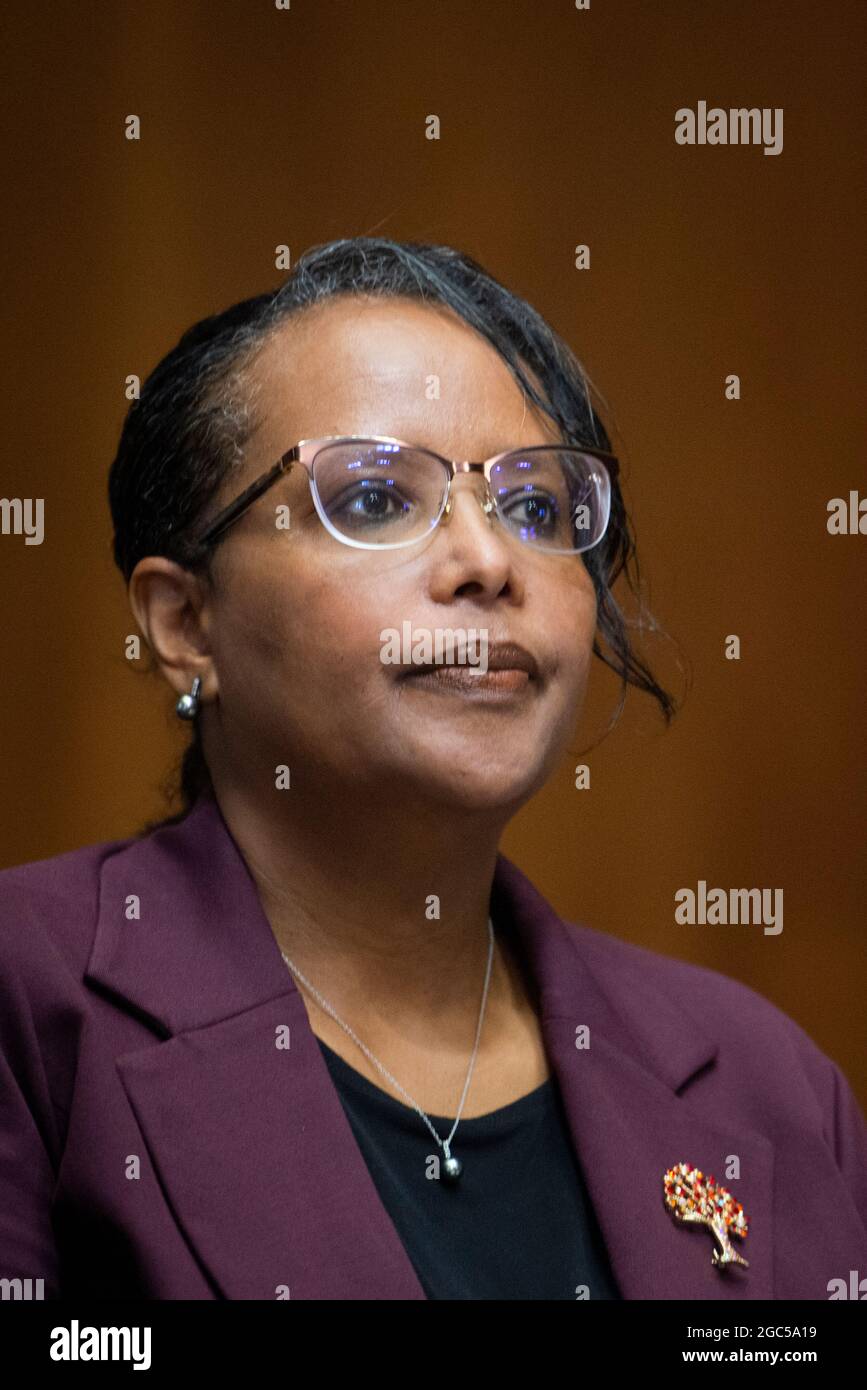 Washington, United States Of America. 03rd Aug, 2021. Asmeret Asefaw ...