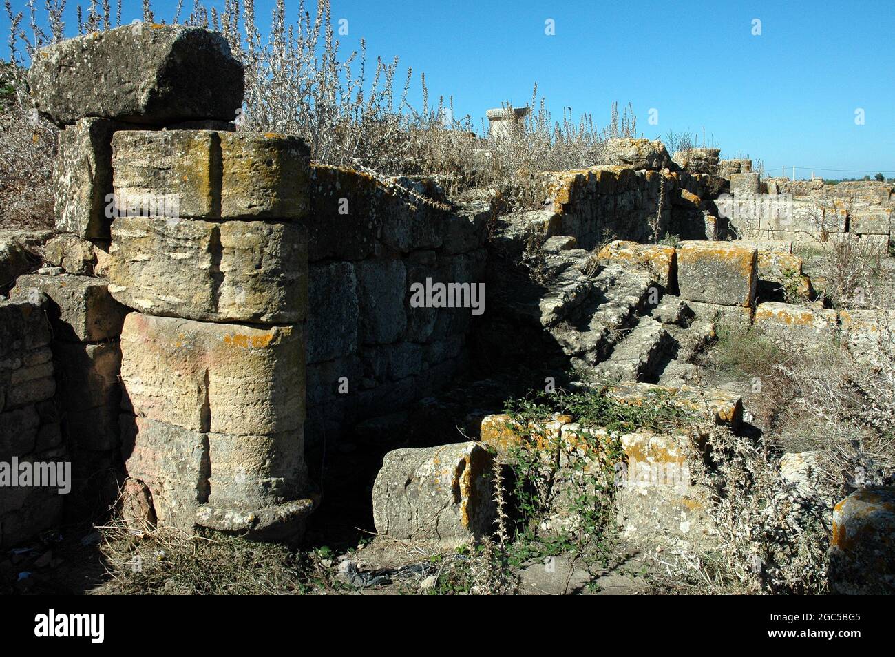 Archaeological site of Banassa in Morocco Stock Photo - Alamy