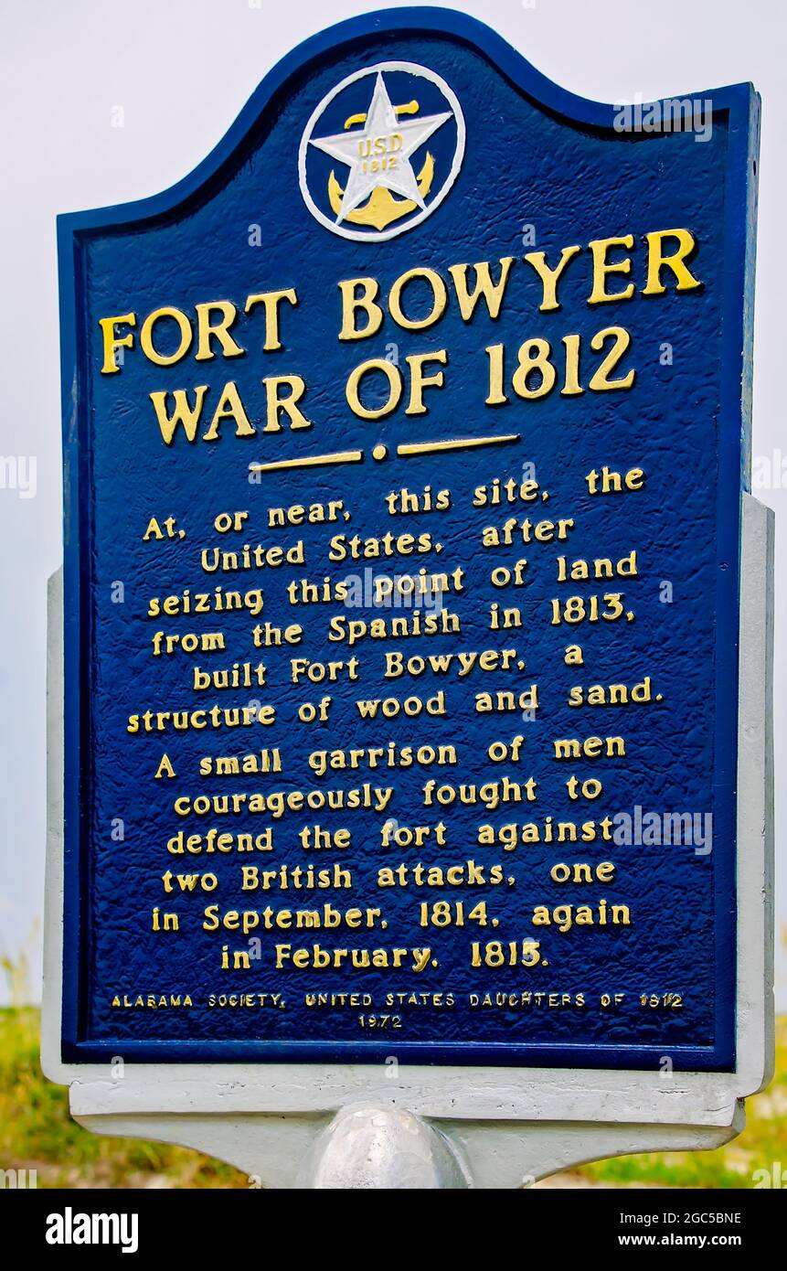 Historical marker mobile, alabama hi-res stock photography and images ...