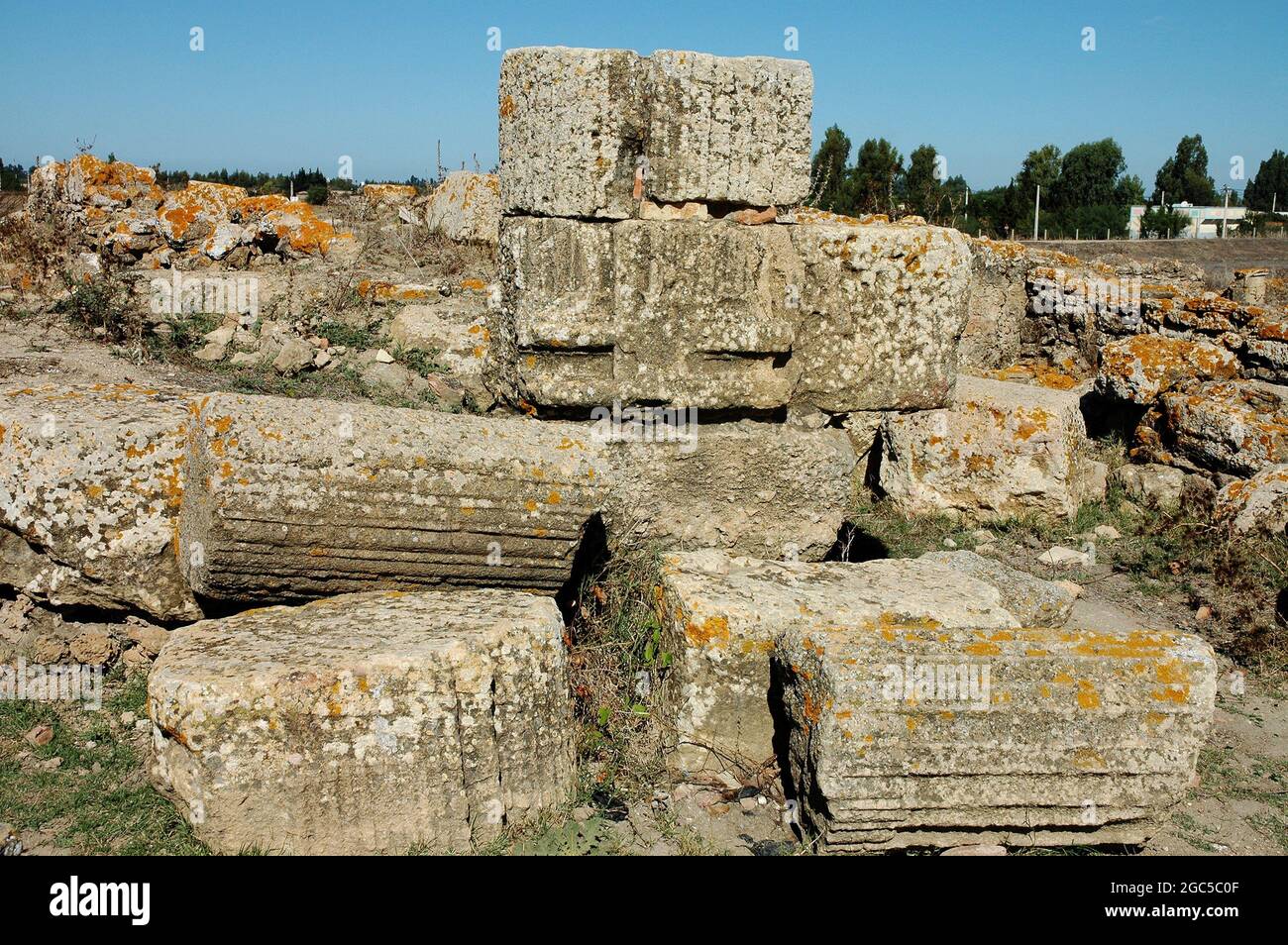 Archaeological site of Banassa in Morocco Stock Photo - Alamy