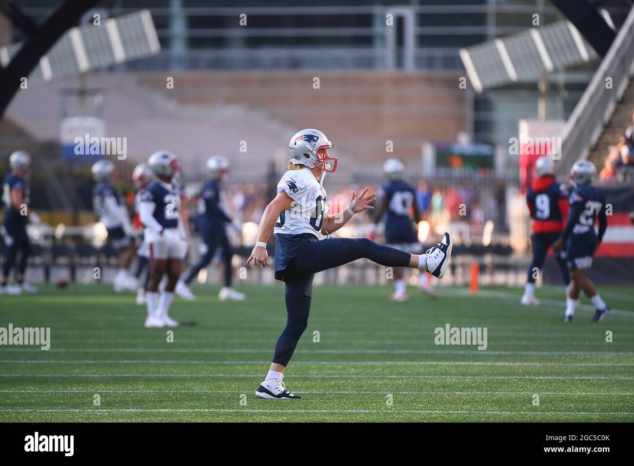 Friday, August 6, 2021: New England Patriots wide receiver Gunner ...