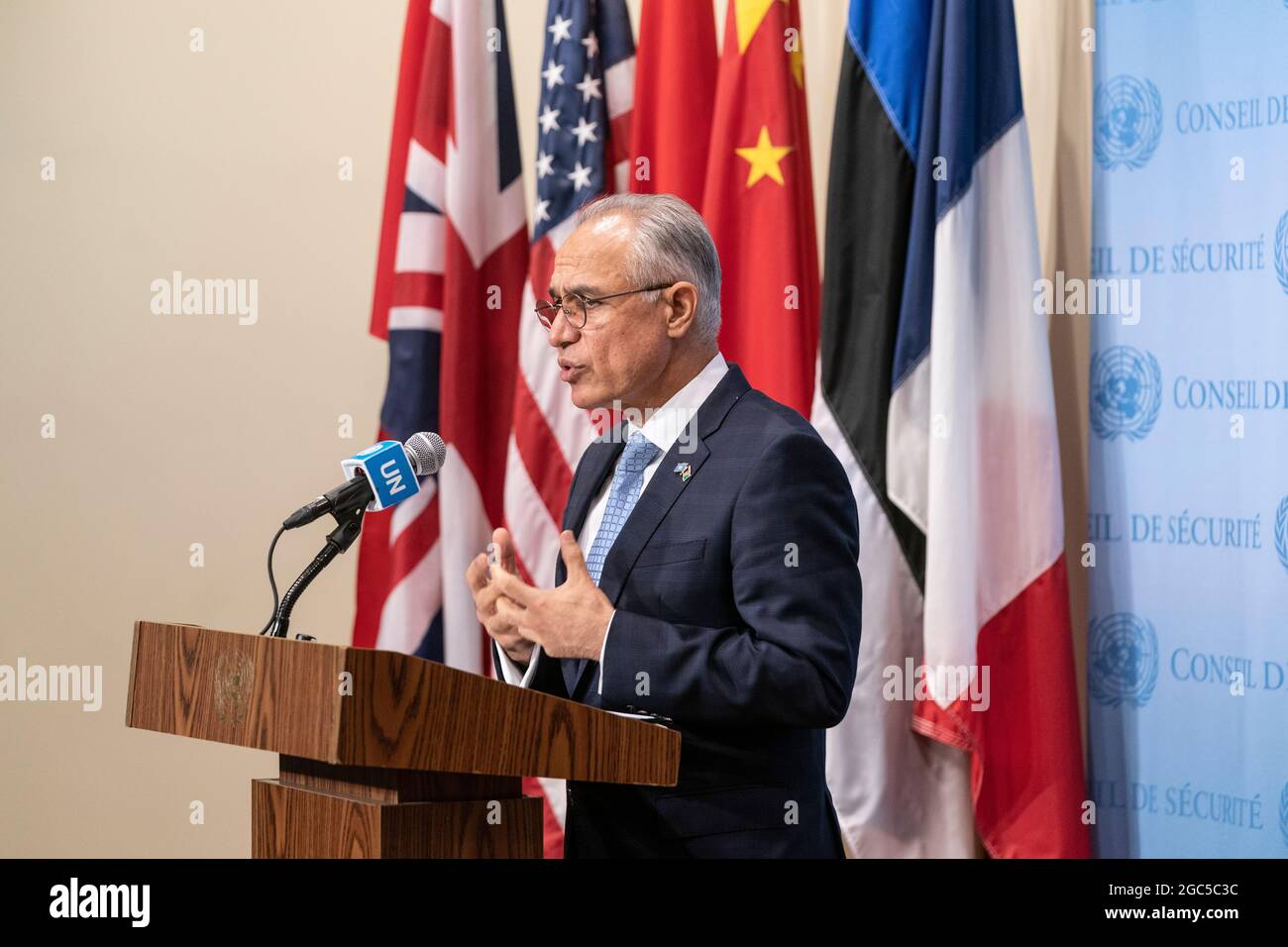 New York, NY August 6, 2021: The Permanent Representative of ...