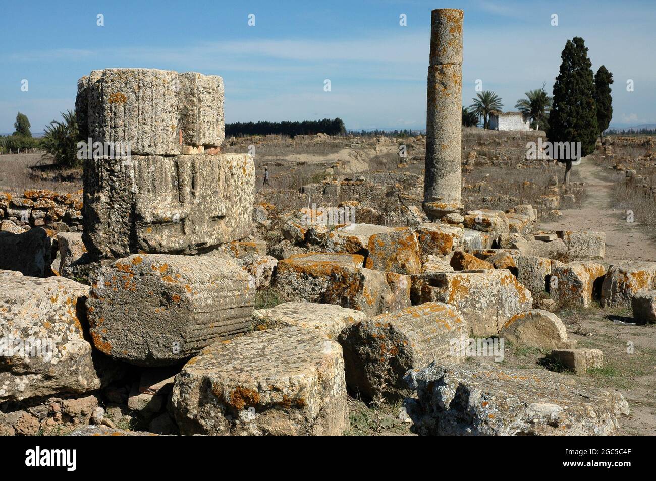 Archaeological site of Banassa in Morocco Stock Photo - Alamy
