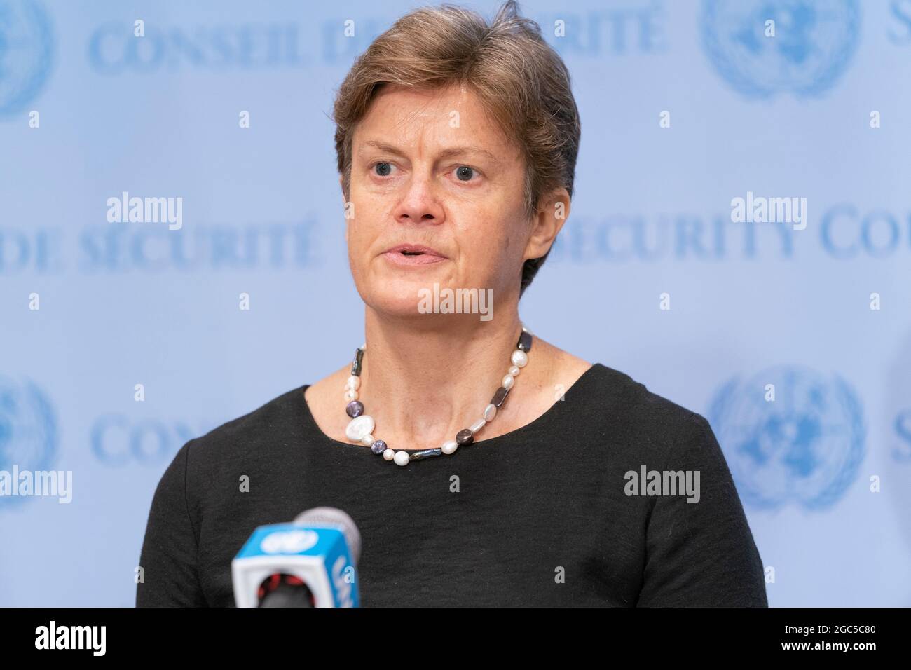 New York, NY August 6, 2021: The Permanent Representative of the United ...
