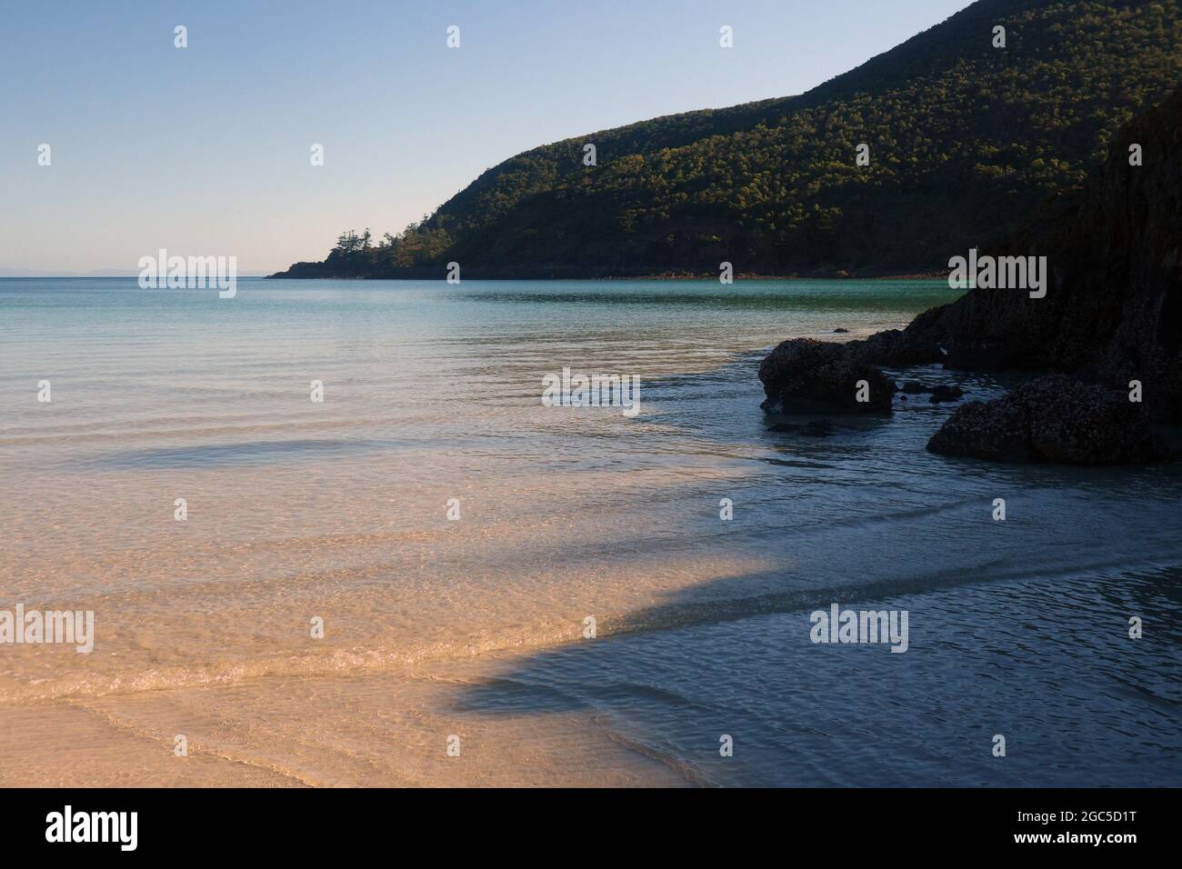Basil Bay, Keswick Island, Whitsunday Islands National Park, Queensland ...