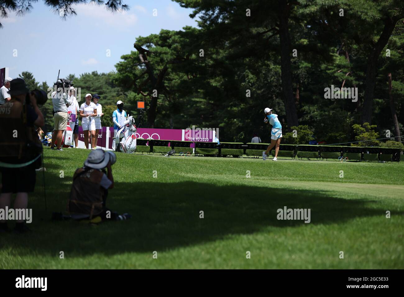 Saitama, Japan. 6th Aug, 2021. Mone Inami (JPN) Golf : Women's ...
