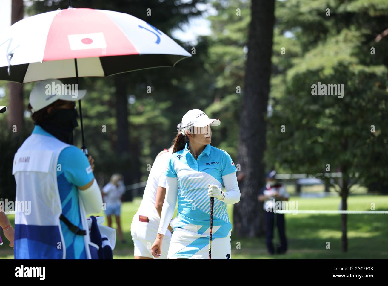 Saitama, Japan. 6th Aug, 2021. Mone Inami (JPN) Golf : Women's ...