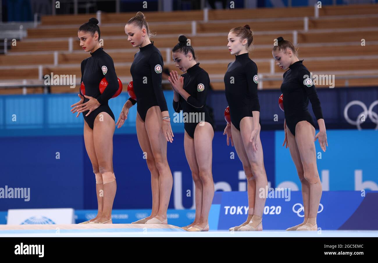 Rhythmic gymnastics routine hi-res stock photography and images - Alamy