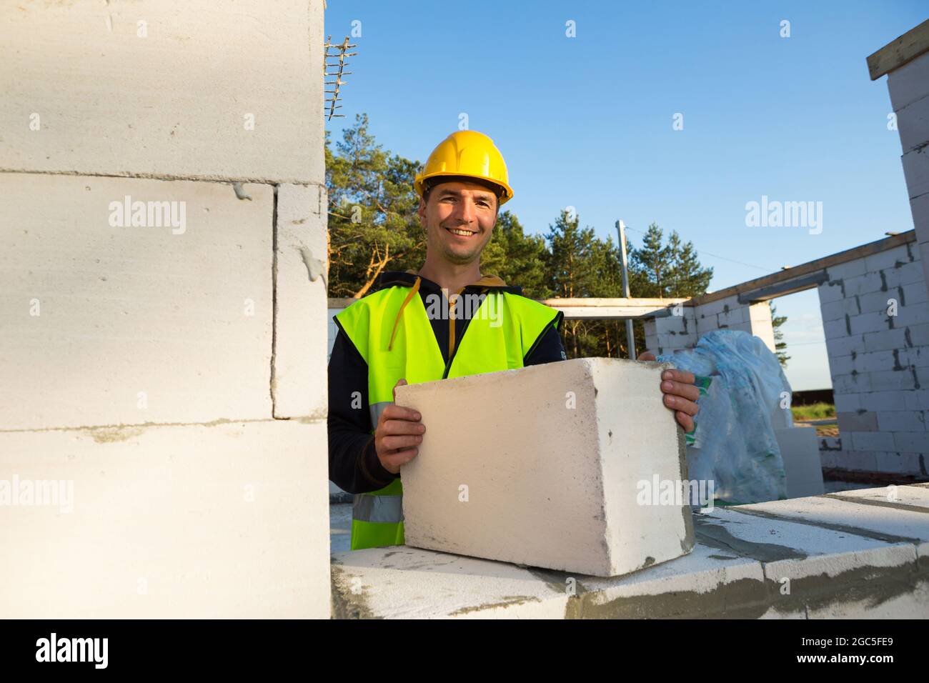 Cellular concrete hi-res stock photography and images - Alamy