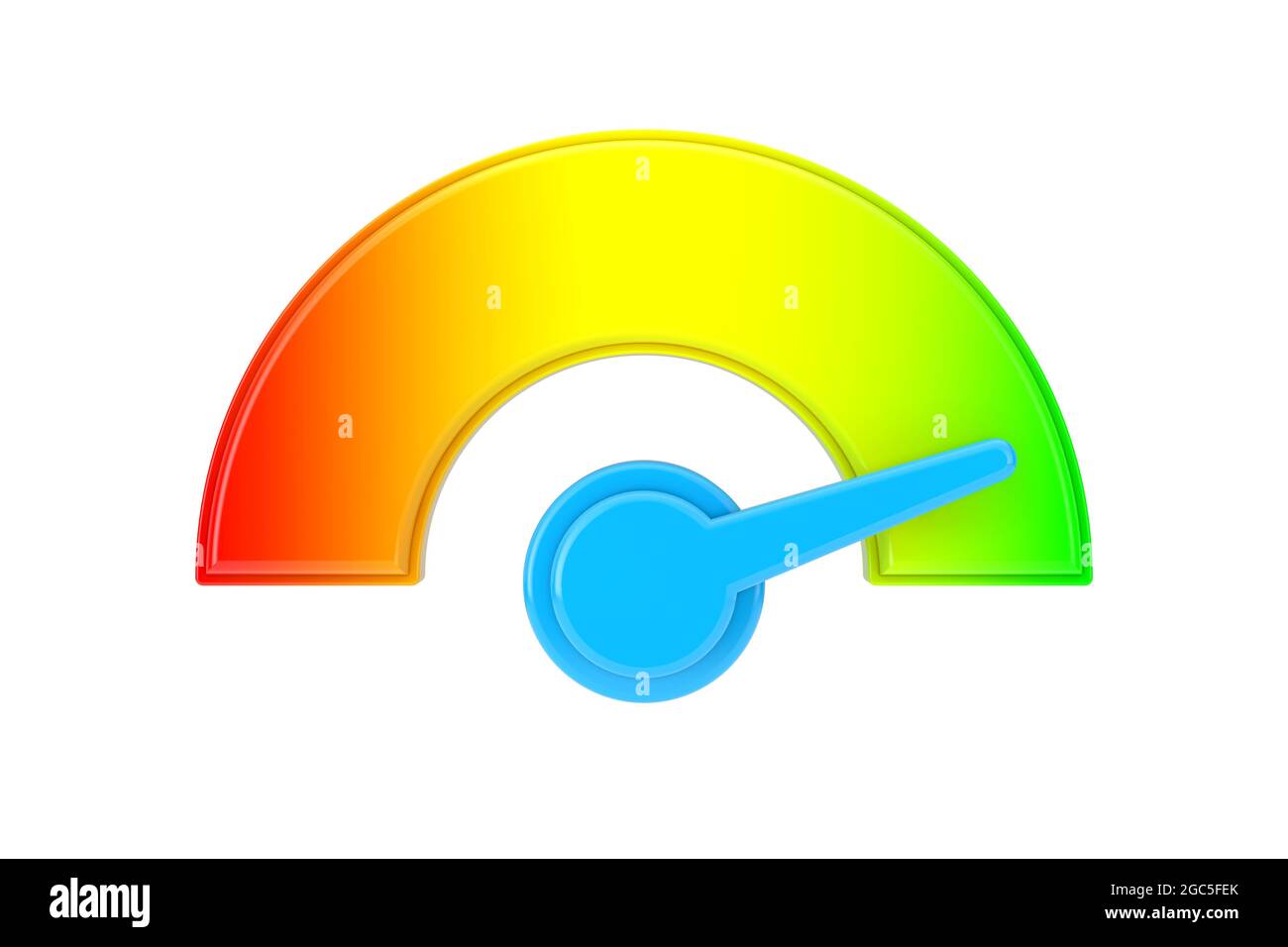 Heat temperature dial gage Cut Out Stock Images & Pictures - Alamy