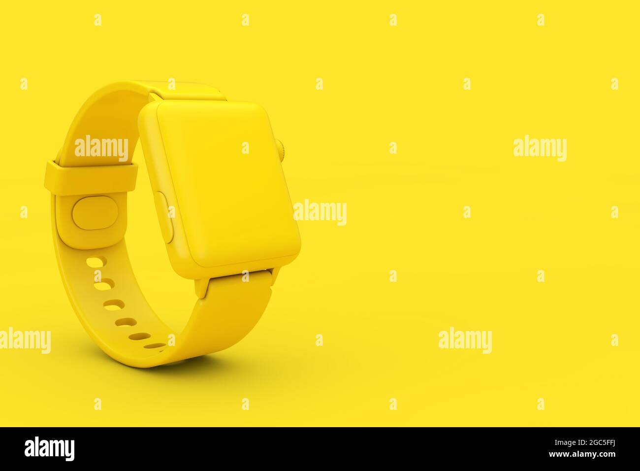 Digital watch yellow strap hi-res stock photography and images - Alamy