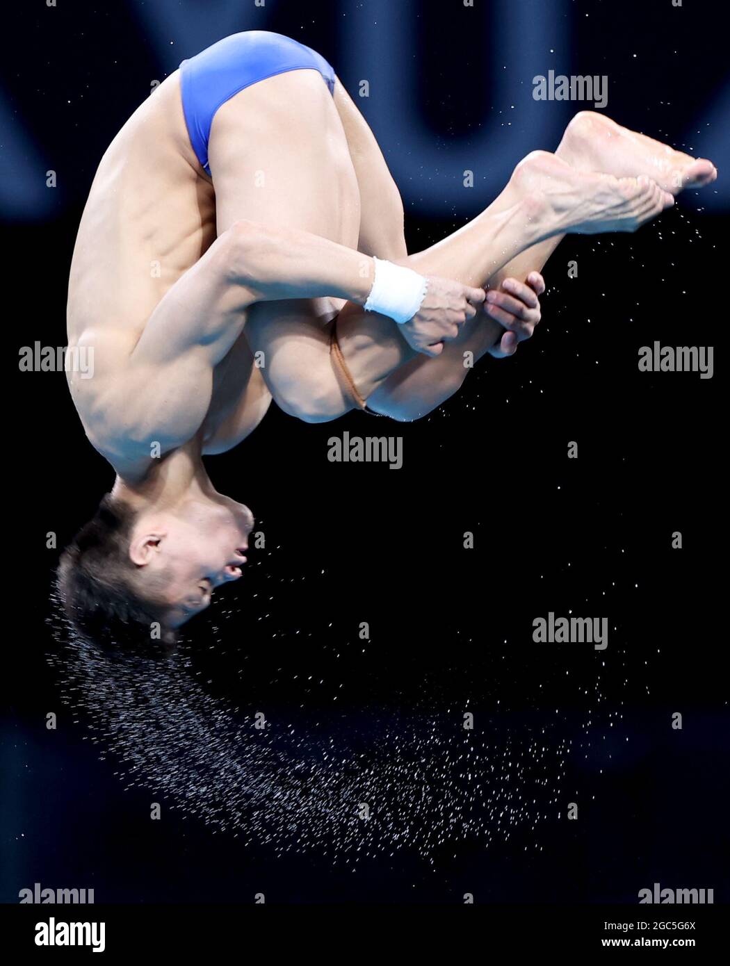 Tokyo, Japan. 7th Aug, 2021. China's Yang Jian competes during the men ...