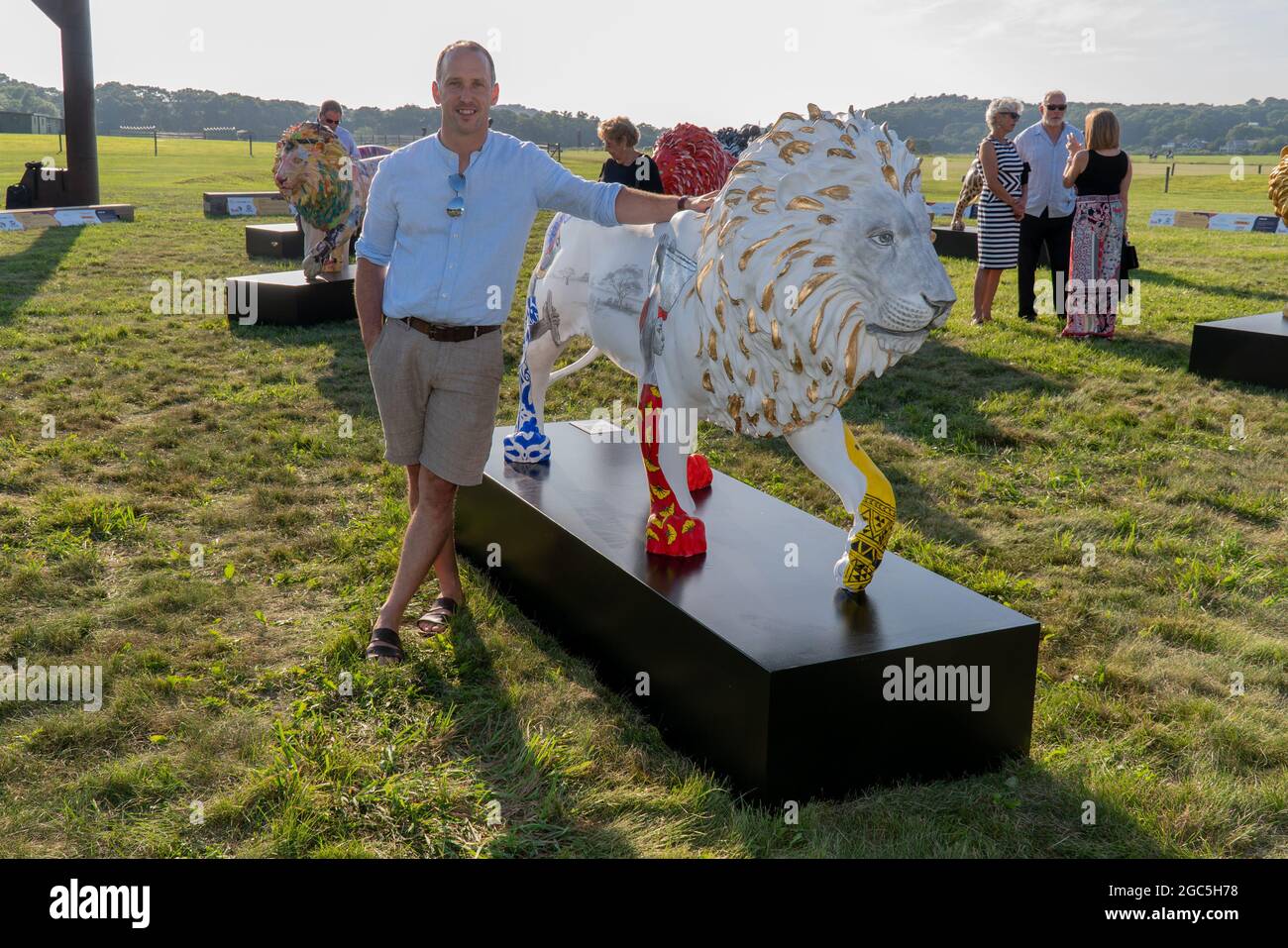 Kevin McEvoy attends The Tusk Lion Trail Preview Reception and Press ...