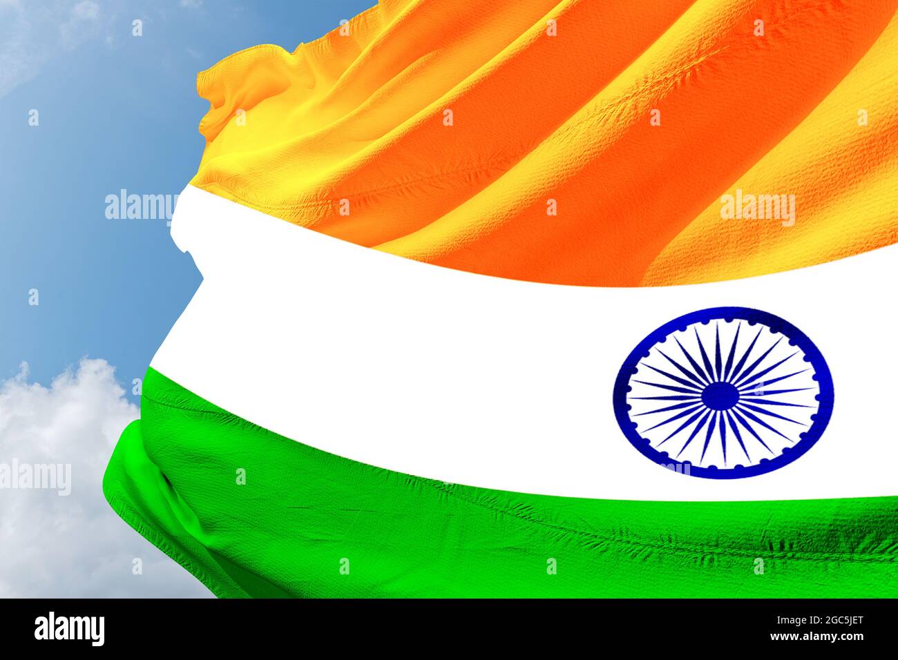 Indian flag blue background hi-res stock photography and images - Alamy