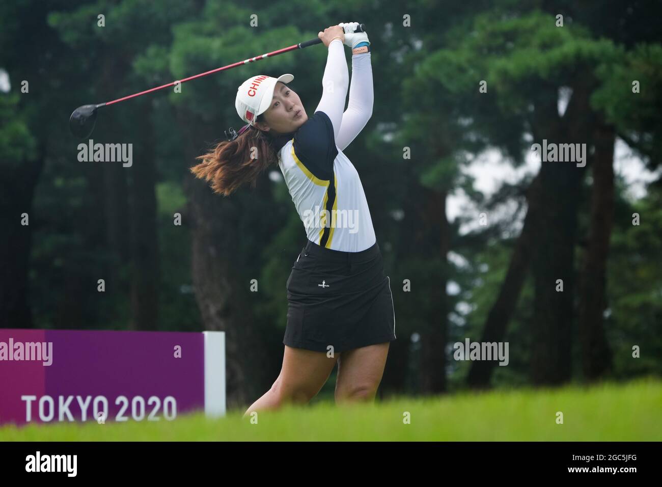 Saitama, Japan. 7th Aug, 2021. Lin Xiyu of China competes during the ...