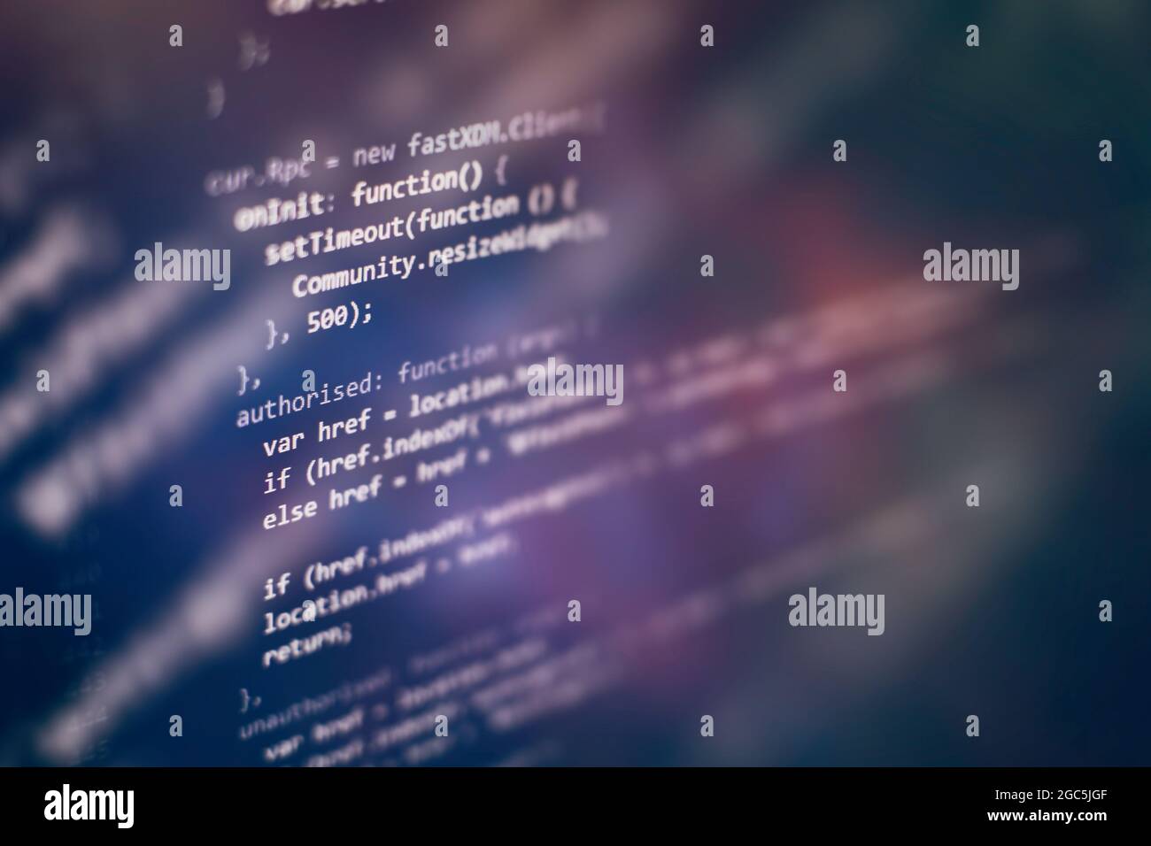 Desktop PC monitor photo. Javascript functions, variables, objects ... Desktop PC monitor photo. Javascript functions, variables, objects ...