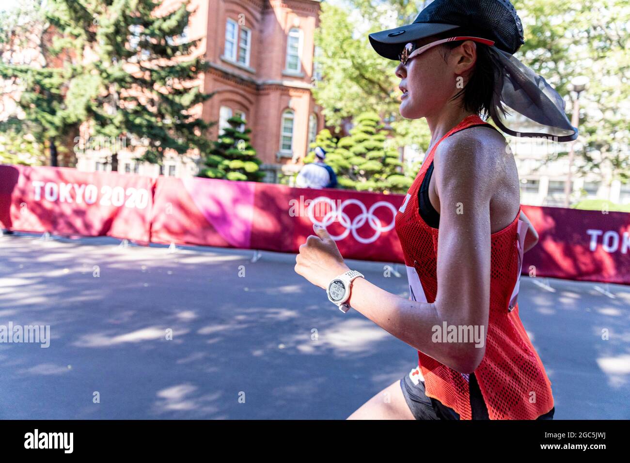 Hokkaido, Japan. 7th Aug, 2021. Honami Maeda (JPN) Athletics : Women's ...