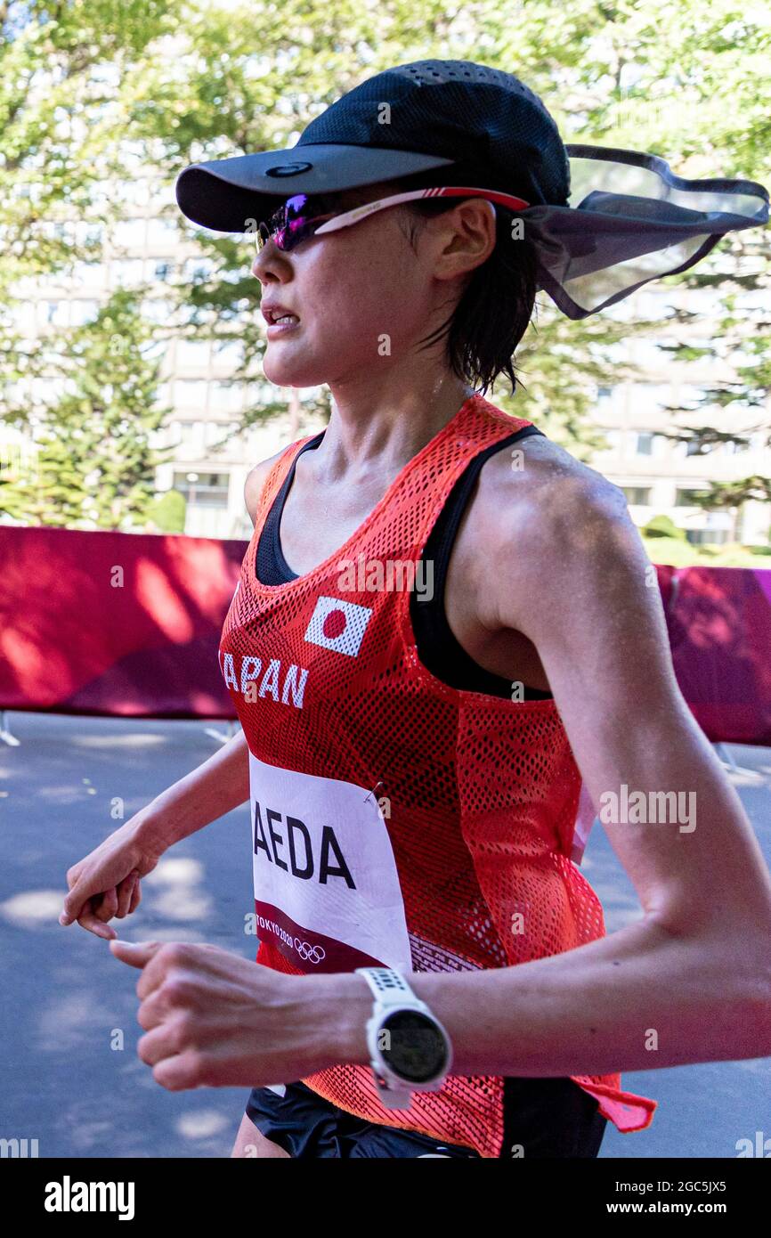 Hokkaido, Japan. 7th Aug, 2021. Honami Maeda (JPN) Athletics : Women's ...