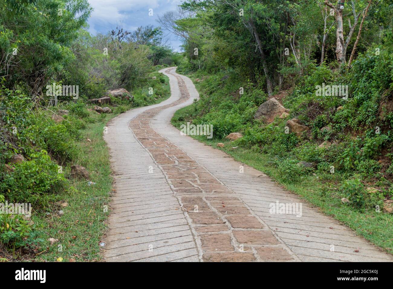 Road near Guane in Santander region of Colombia Stock Photo - Alamy