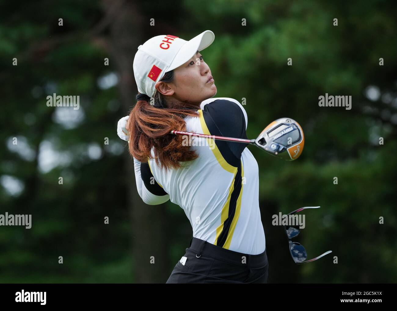 Saitama, Japan. 7th Aug, 2021. Lin Xiyu of China competes during the ...