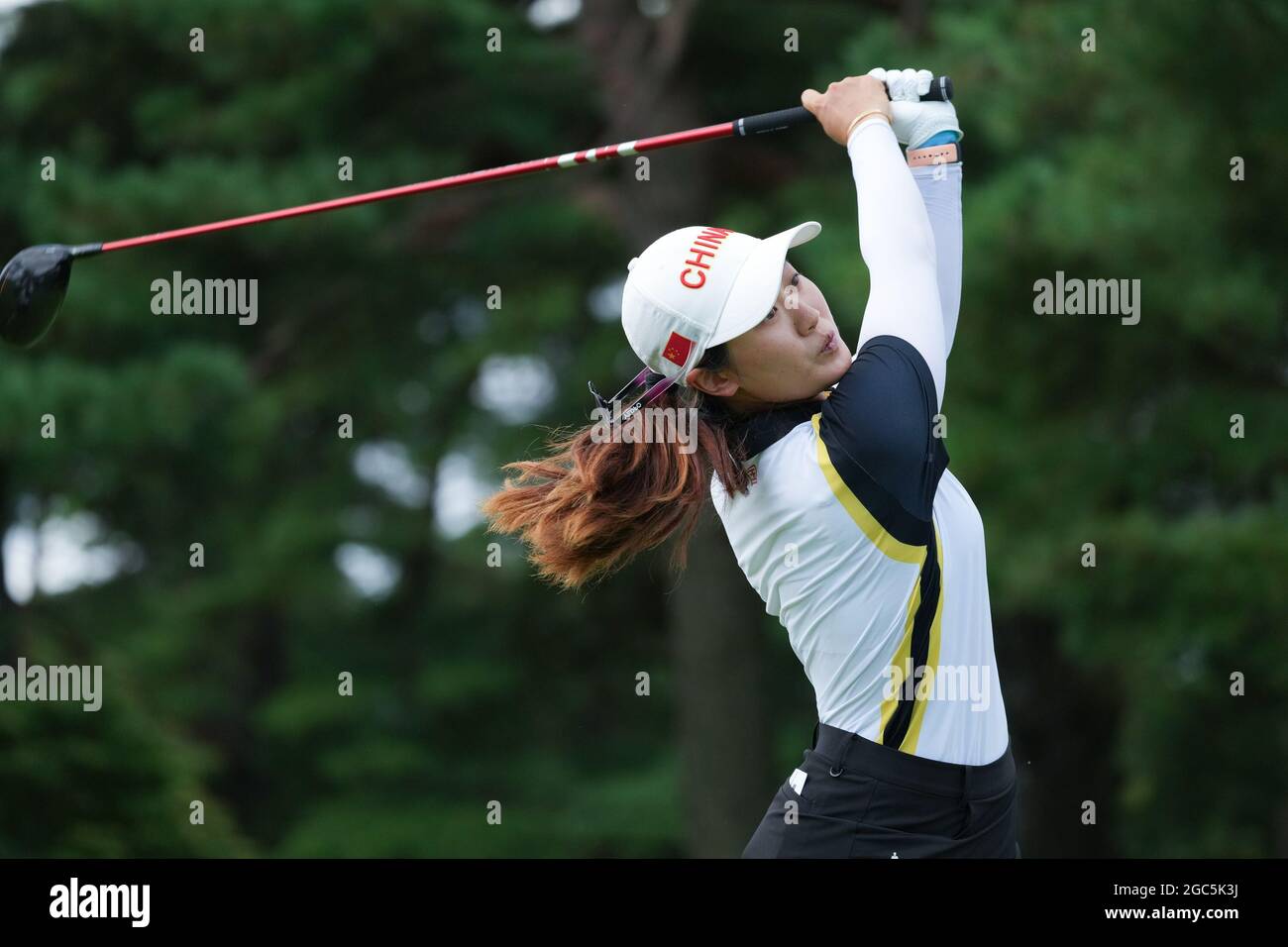 Saitama, Japan. 7th Aug, 2021. Lin Xiyu of China competes during the ...