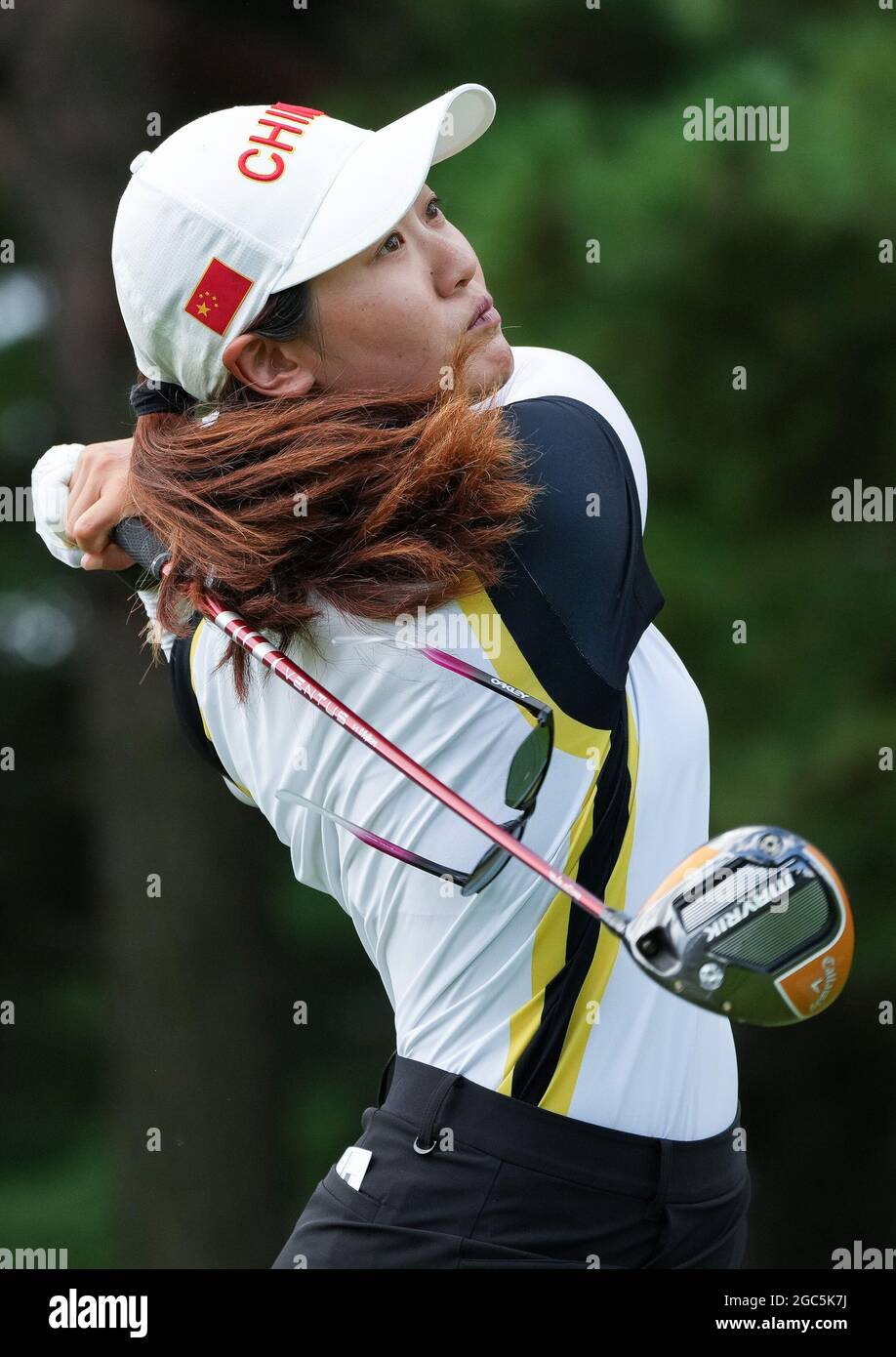 Saitama, Japan. 7th Aug, 2021. Lin Xiyu of China competes during the ...