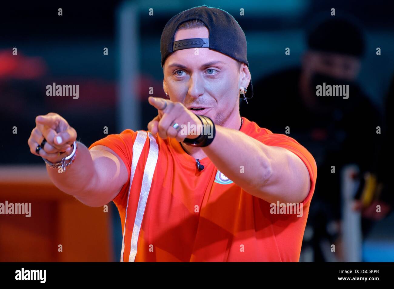 Cologne, Germany. 06th Aug, 2021. The participant Danny Liedtke, actor ...