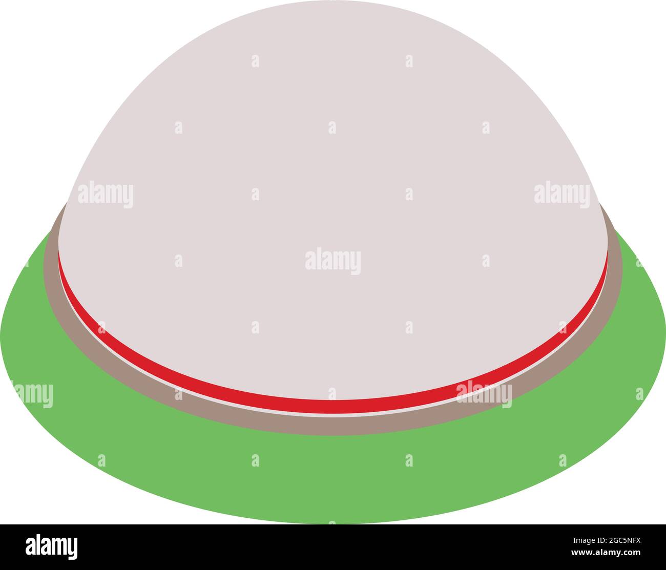 Dome mosque icon isometric vector. Traditional arabic dome of mosque ...