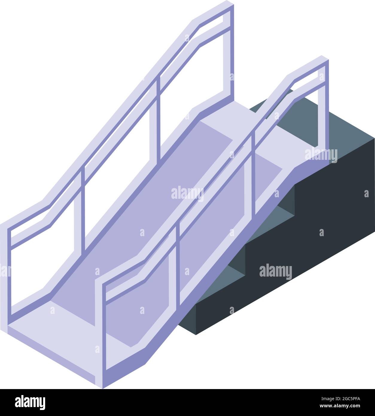 Disabled ramp entrance Stock Vector Images - Alamy