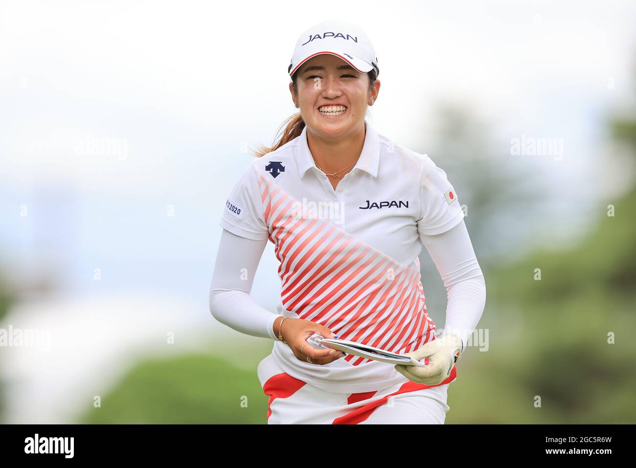 Saitama, Japan. 7th Aug, 2021. Mone Inami (JPN) Golf : Women's ...