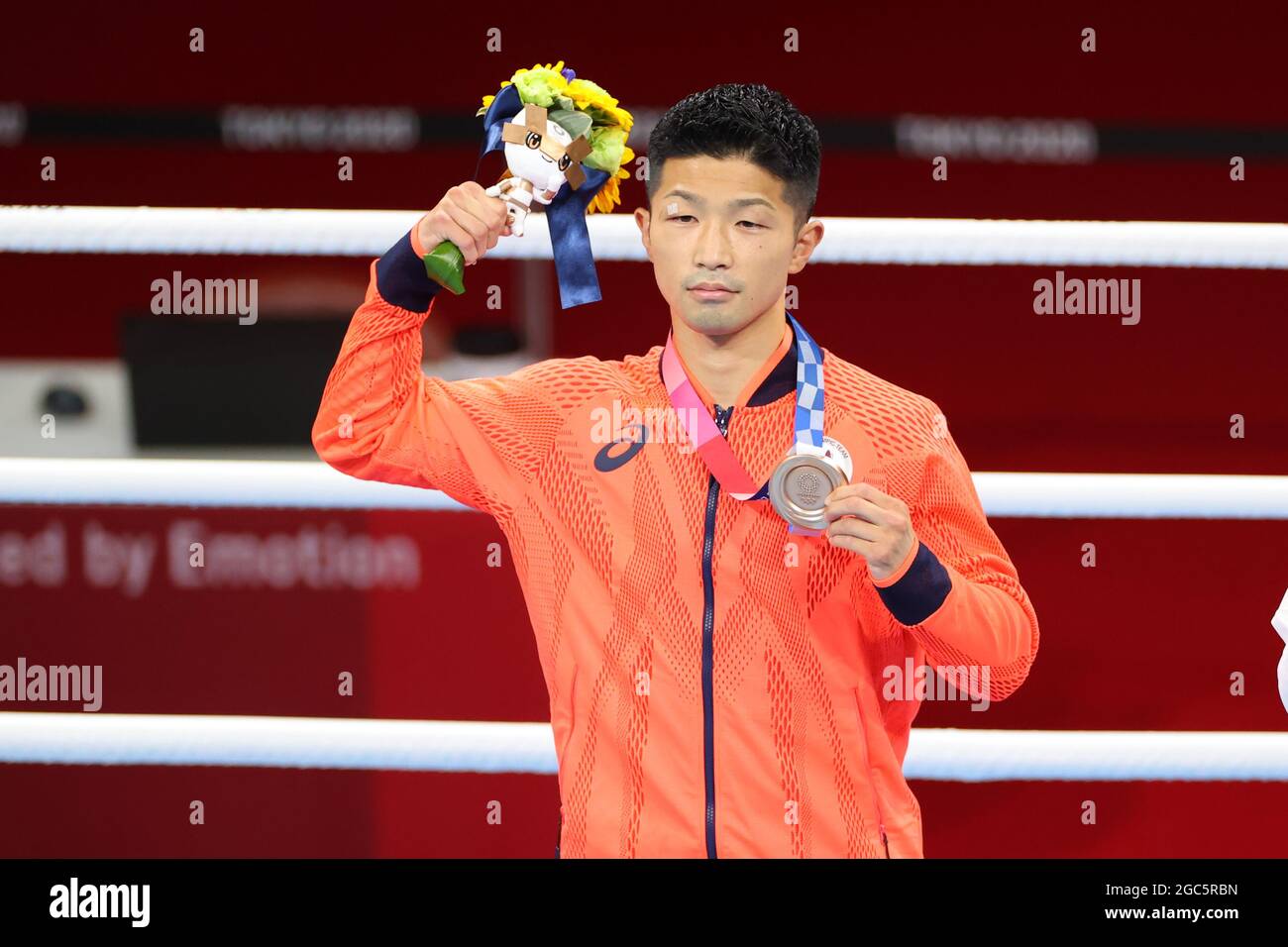 Tokyo, Japan. 7th Aug, 2021. TANAKA Ryomei Bronze Medal (JPN) Boxing ...