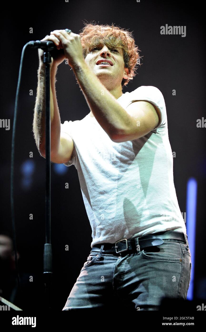 Paolo Nutini Performing live at Sheffield Arena , Sheffield Stock Photo ...