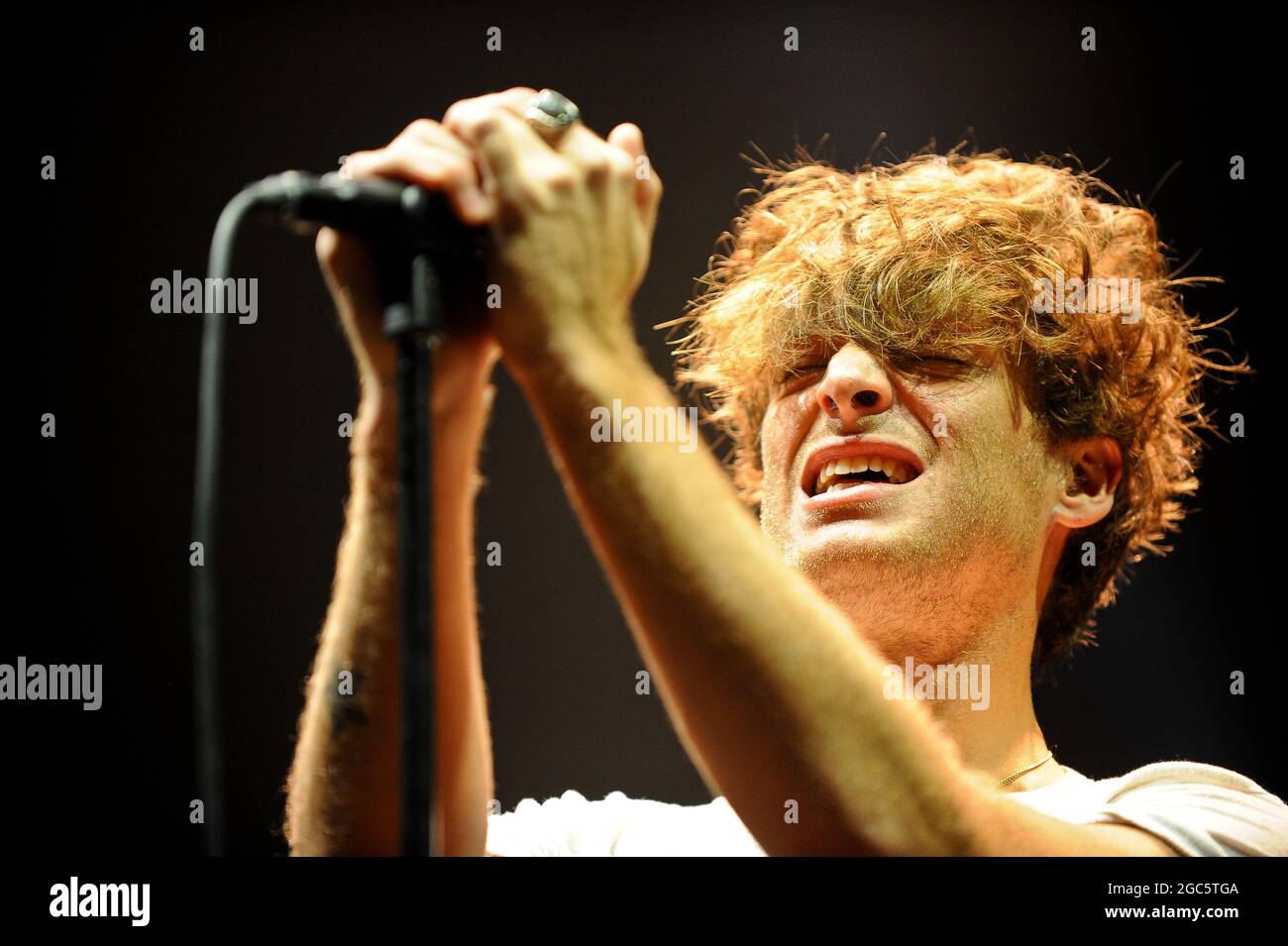 Paolo Nutini Performing live at Sheffield Arena , Sheffield Stock Photo ...