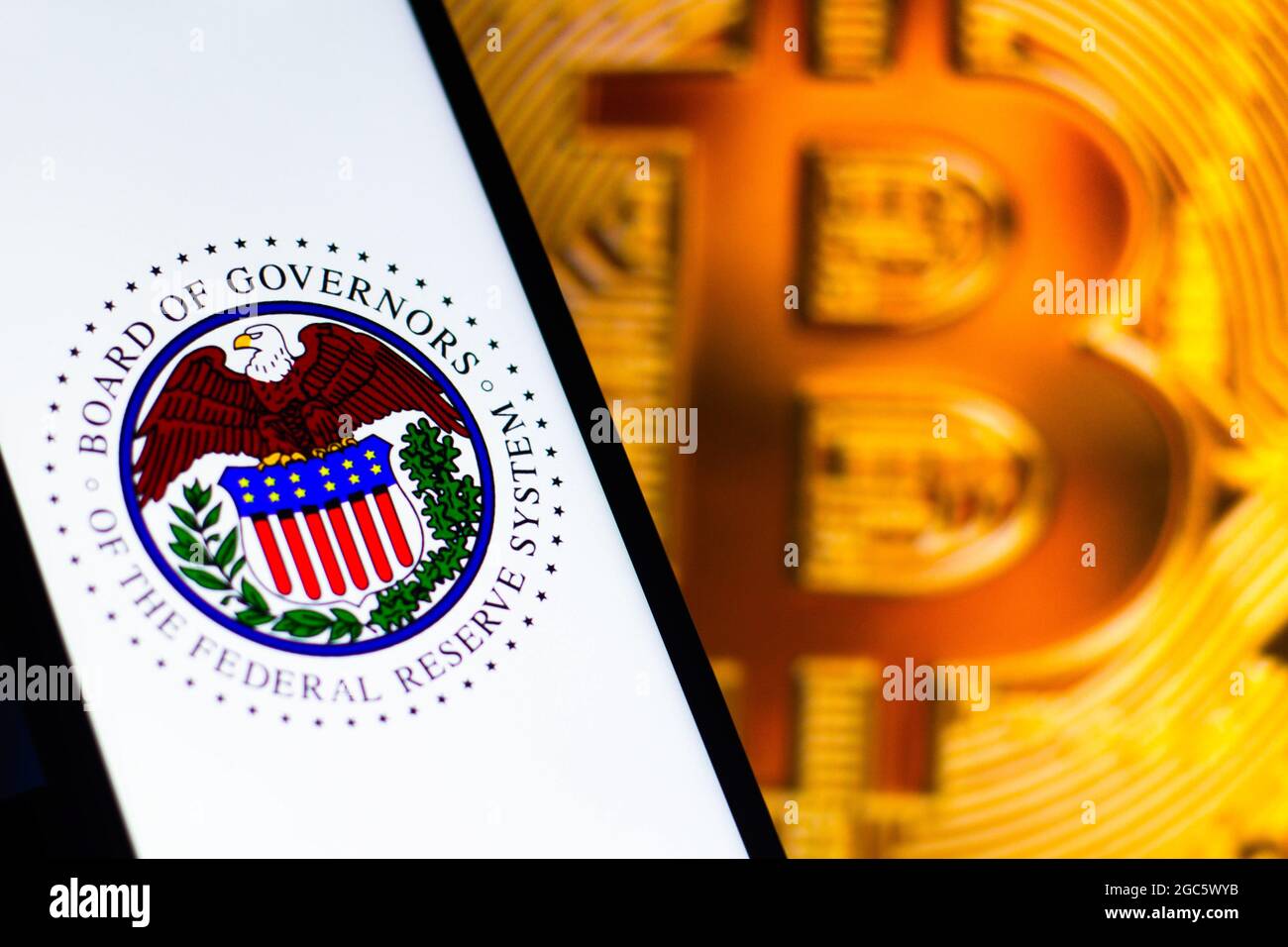 The federal reserve logo hi-res stock photography and images - Alamy