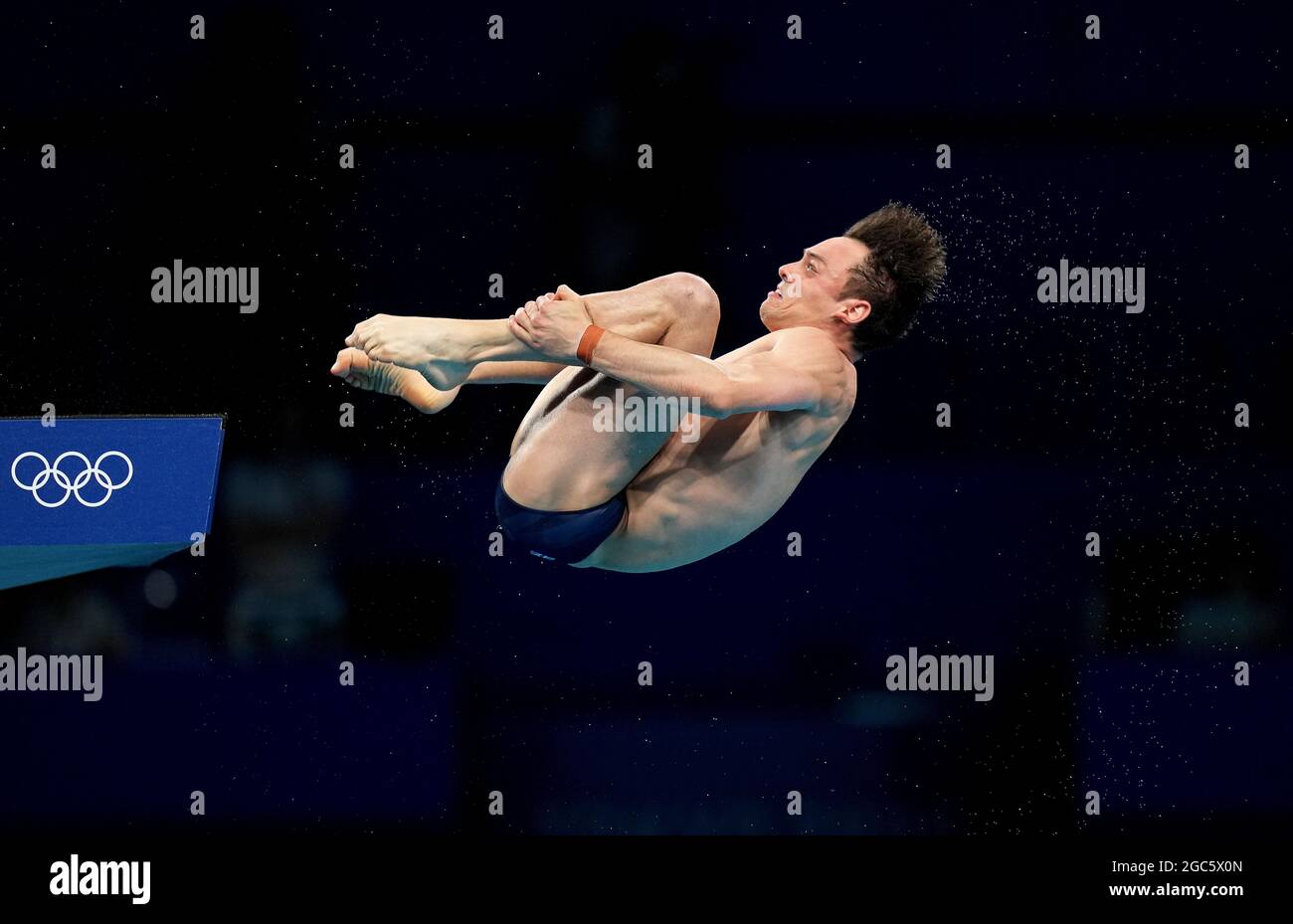 Great Britain's Tom Daley during the Men's 10m Platform Final at the ...