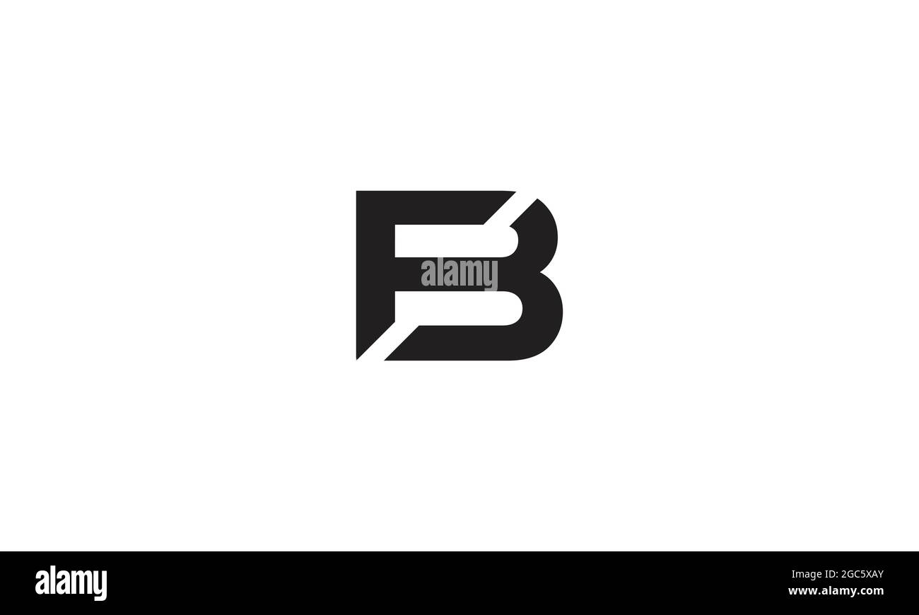 Letter bf logo hi-res stock photography and images - Alamy