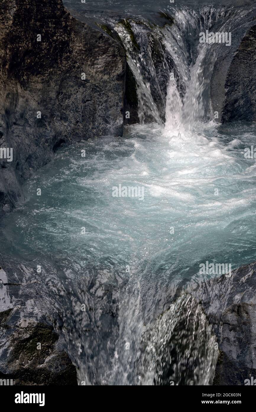 Waterfall, South Tyrol, Italy Stock Photo - Alamy
