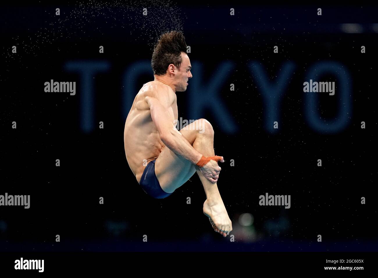 Great Britain's Tom Daley during the Men's 10m Platform Final at the ...