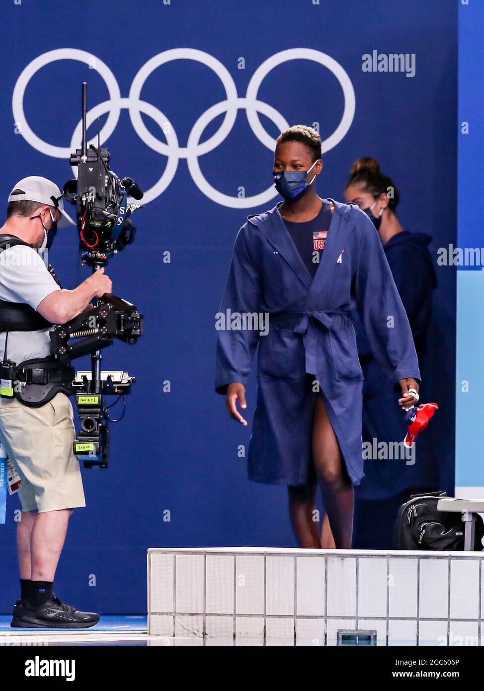 Tokyo, Japan. 07th Aug, 2021. TOKYO, JAPAN - AUGUST 7: Ashleigh Johnson ...