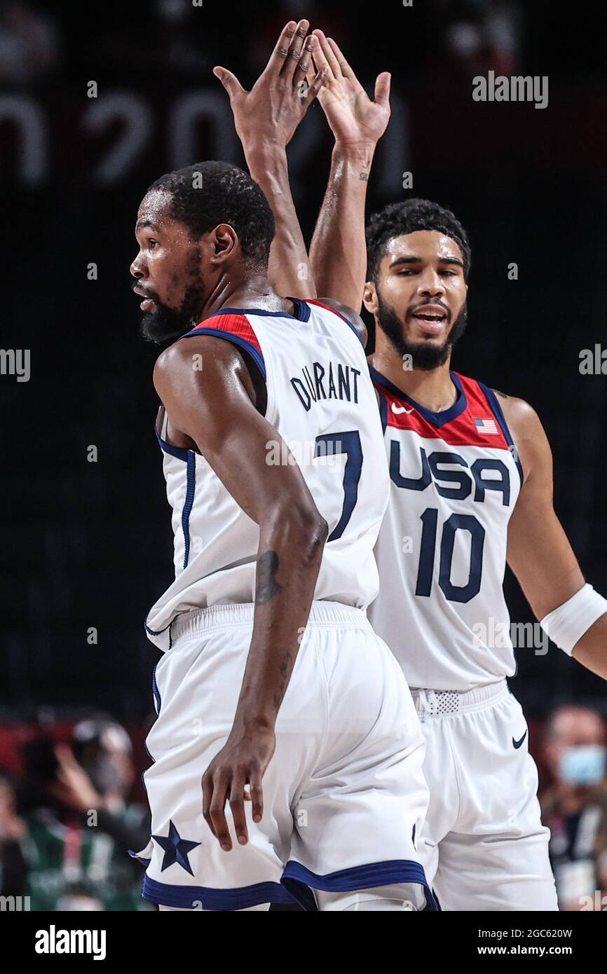 Kevin durant jayson tatum hi-res stock photography and images - Alamy