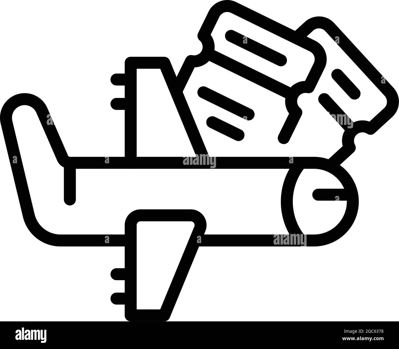 Air ticket counter Black and White Stock Photos & Images - Alamy