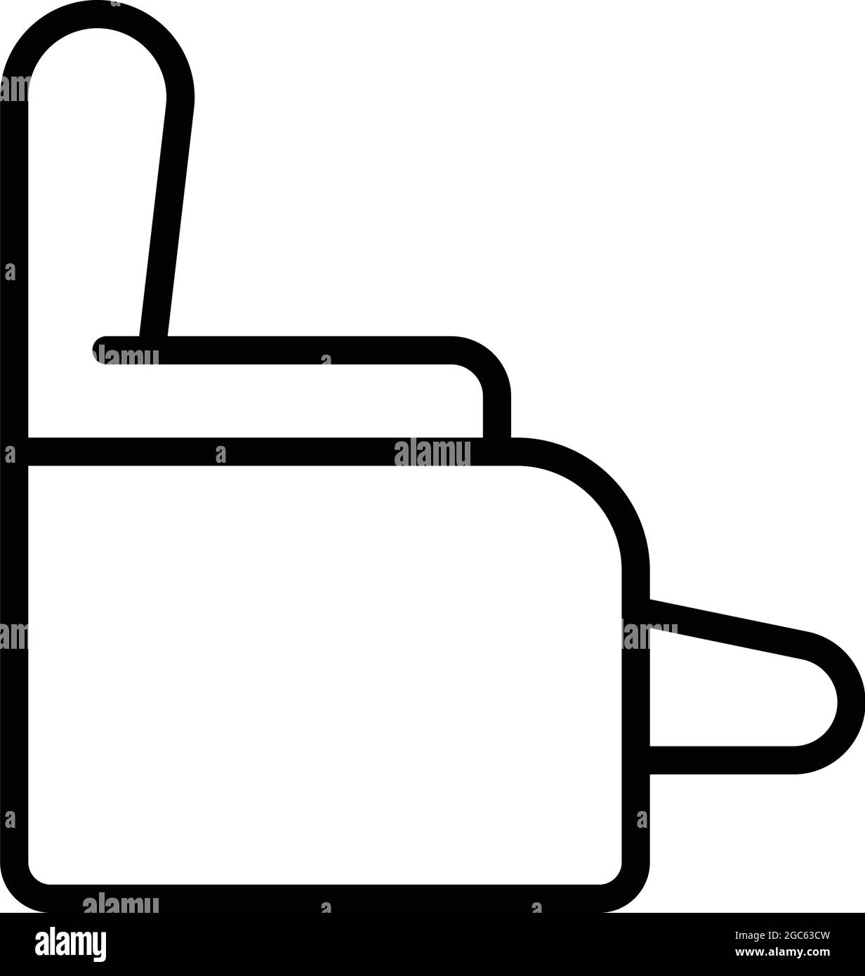 Seat plan airplane Cut Out Stock Images & Pictures - Alamy