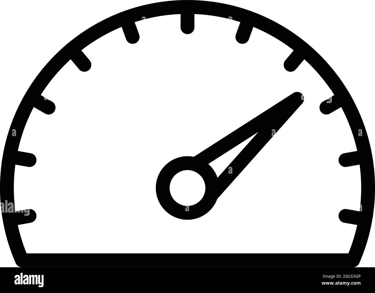 Car dashboard icon outline vector. Panel instrument. Control meter ...