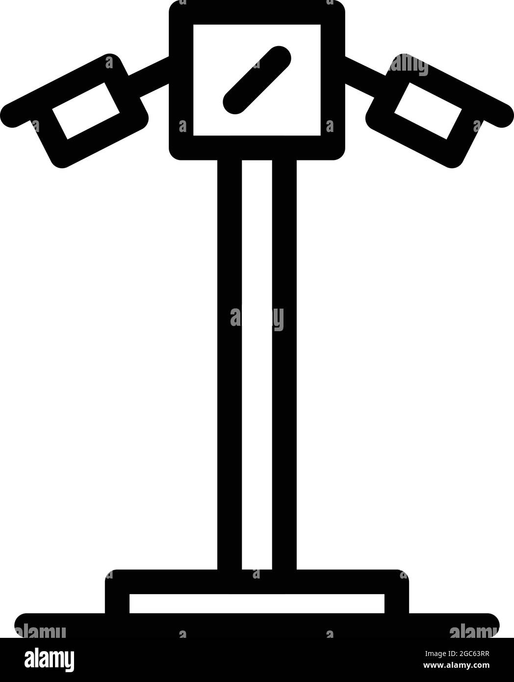 Solar lamp post Stock Vector Images - Alamy