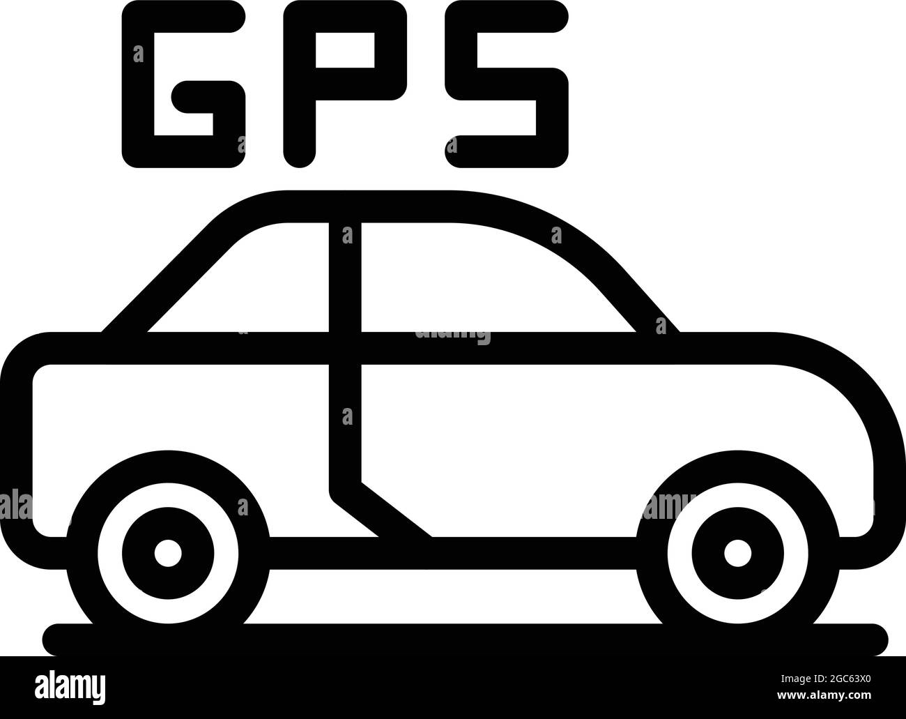 Satellite front view Stock Vector Images - Alamy