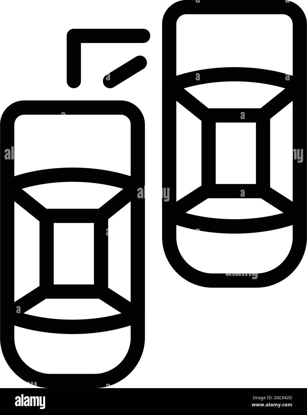 Autonomous vehicle uber Stock Vector Images - Alamy
